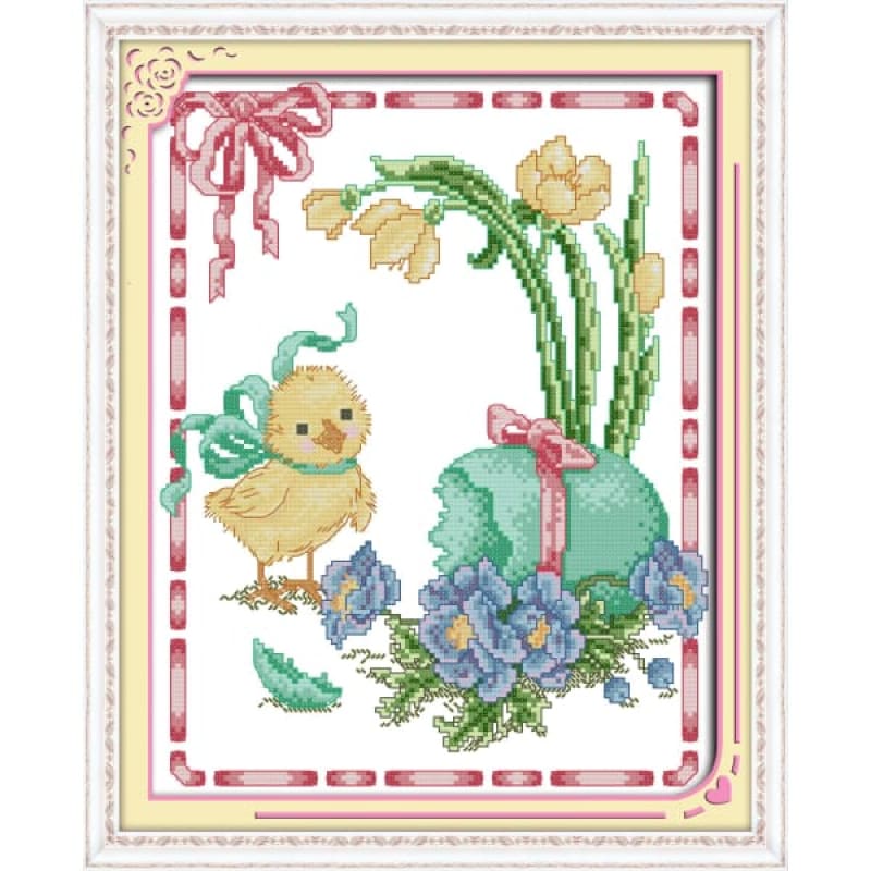 Easter chicken – Needlework Kits - UK