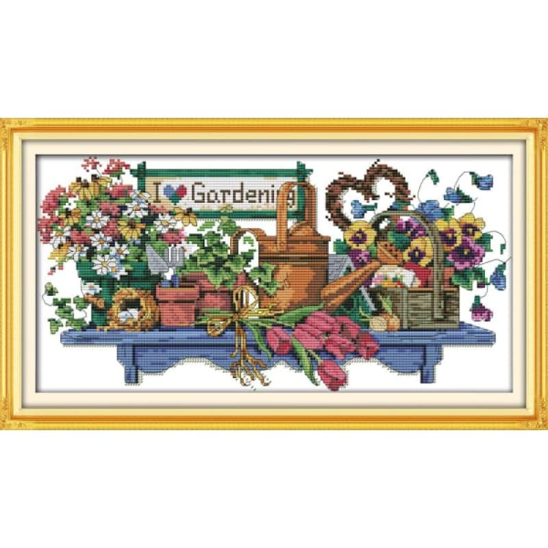 I love gardening – Needlework Kits - UK