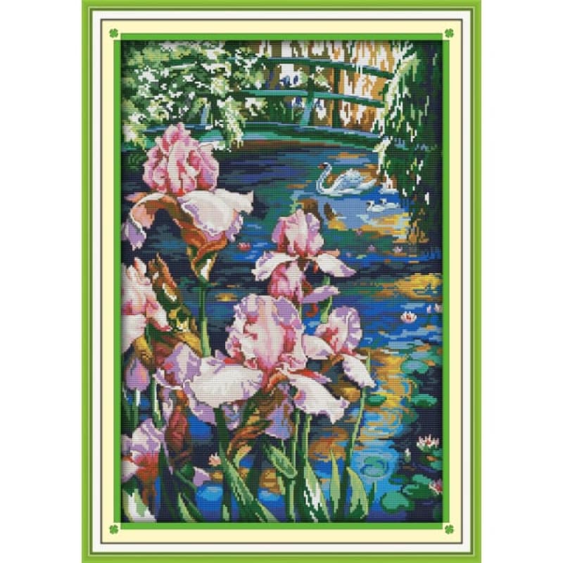 Iris pool – Needlework Kits - UK