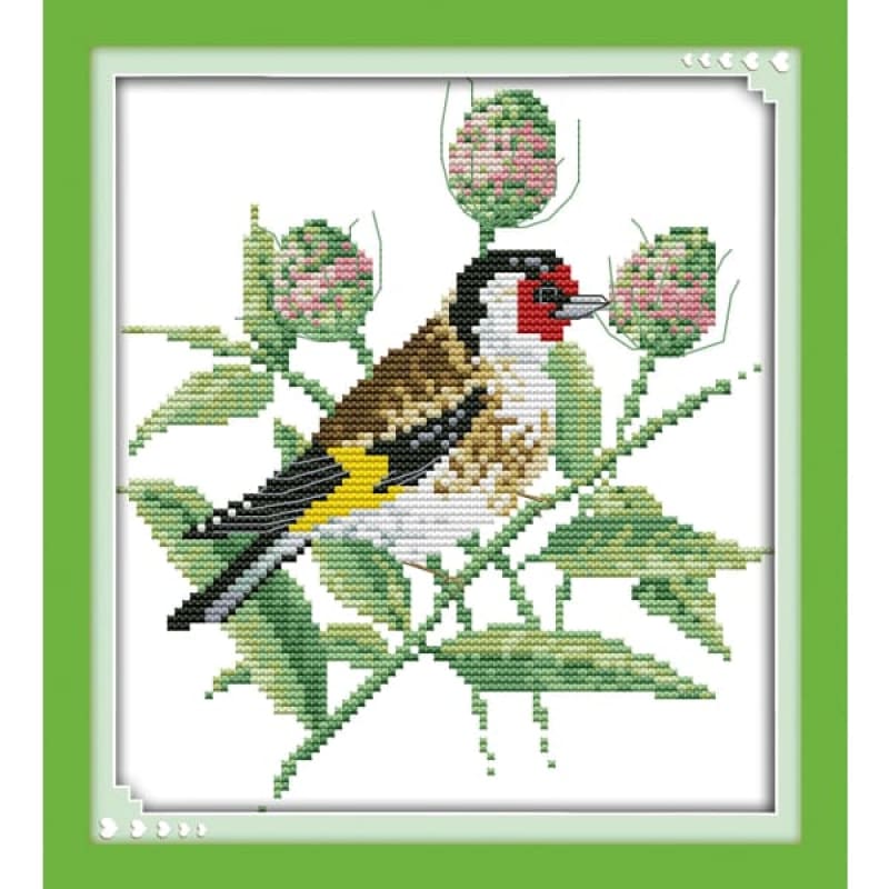 Pretty bird (3) – Needlework Kits - UK