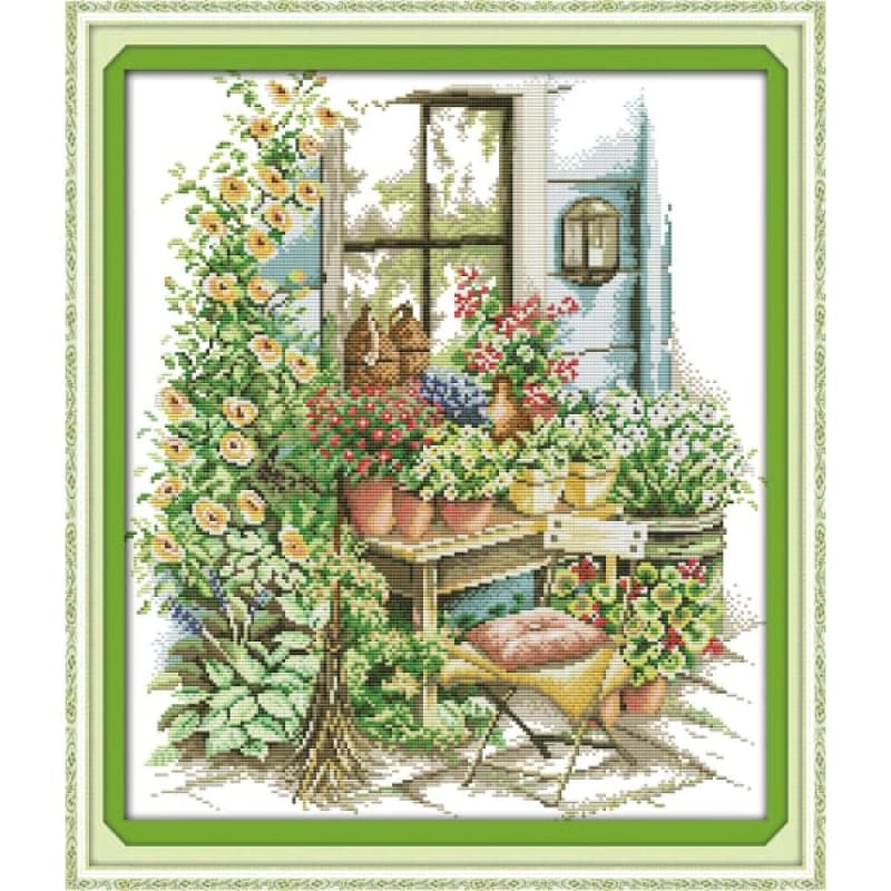 Spring garden (2) – Needlework Kits - UK
