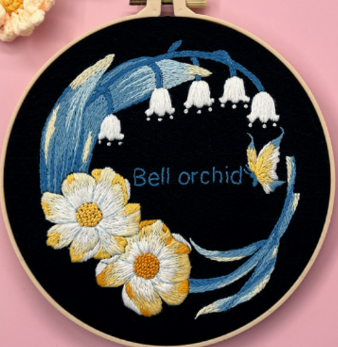 BELL ORCHID – Needlework Kits - UK