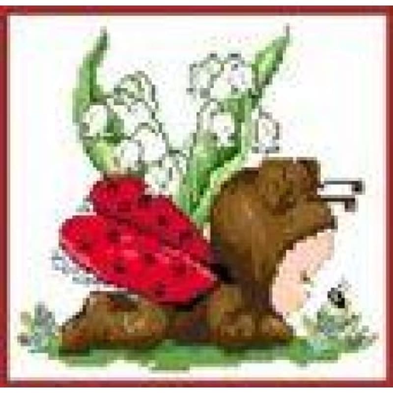 A baby ladybug – Needlework Kits - UK