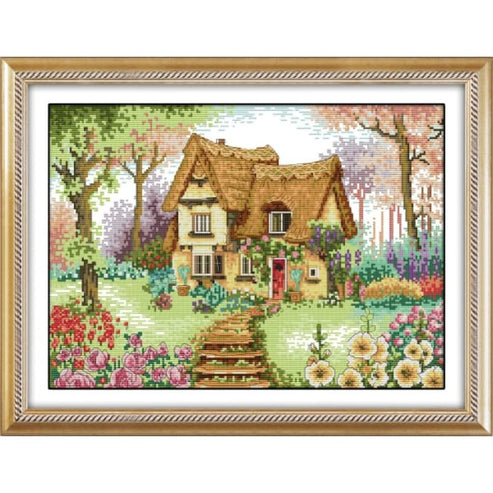A Country cabin – Needlework Kits - UK