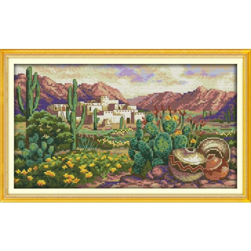 A desert scene – Needlework Kits - UK