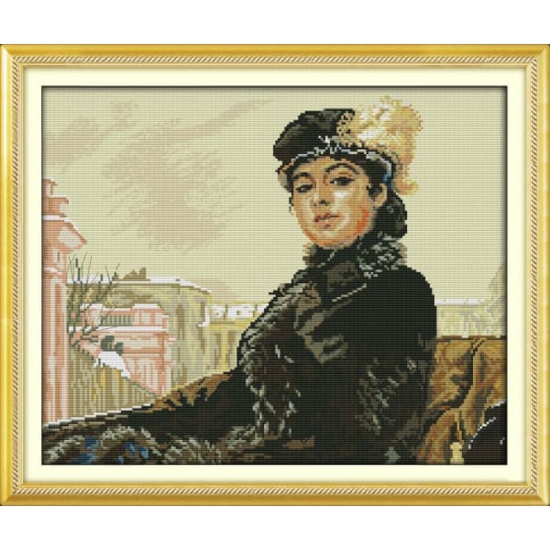 A young Russian girl – Needlework Kits - UK