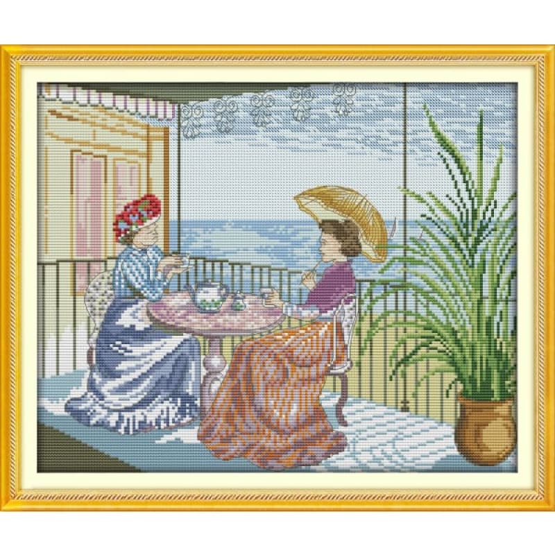 Buy Afternoon Tea Cross Stitch Kits | Needlework Australia – Needlework ...