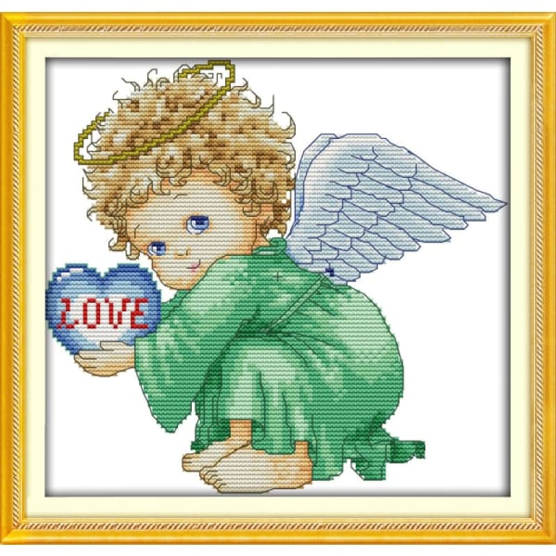 Angel baby boy – Needlework Kits - UK