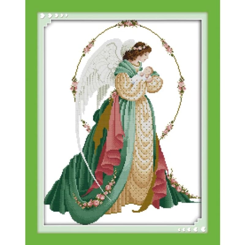 Angel mother and son (2) – Needlework Kits - UK