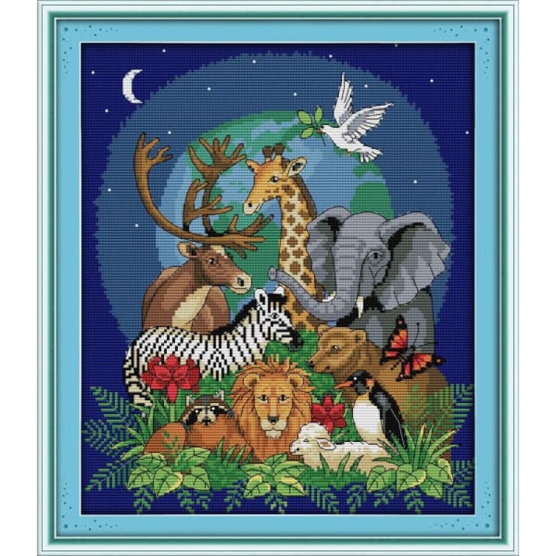 Animal World (2) – Needlework Kits - UK
