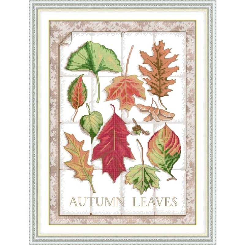 Autumn leaves – Needlework Kits - UK