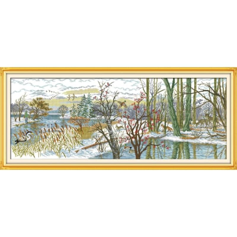 Beautiful lake – Needlework Kits - UK