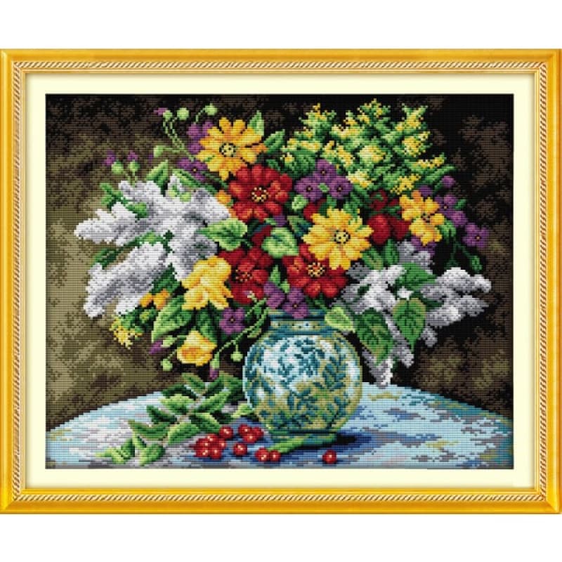 Beautiful vase – Needlework Kits - UK