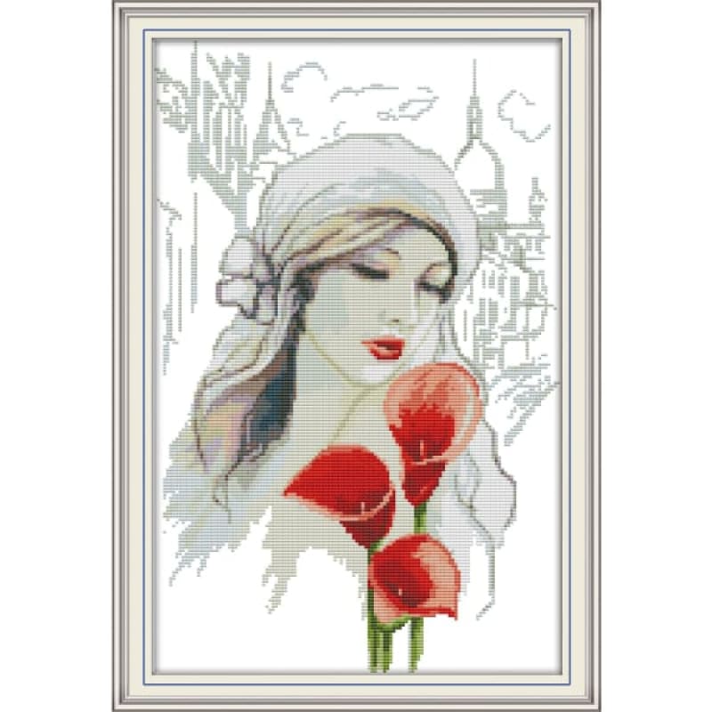 Beauty and calla – Needlework Kits - UK