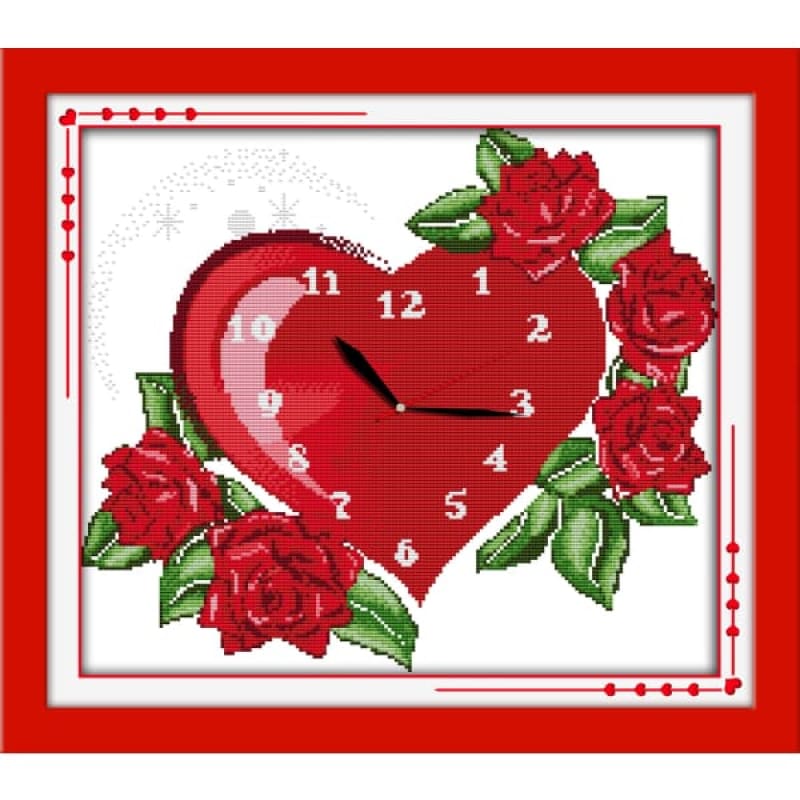 Blooming heart – Needlework Kits - UK