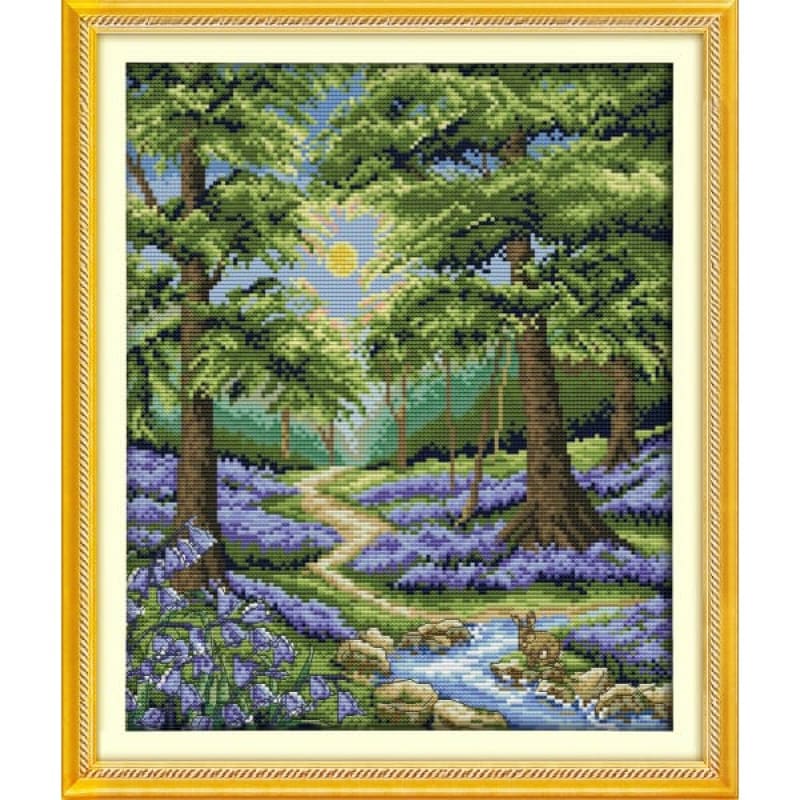 Bluebell forest – Needlework Kits - UK