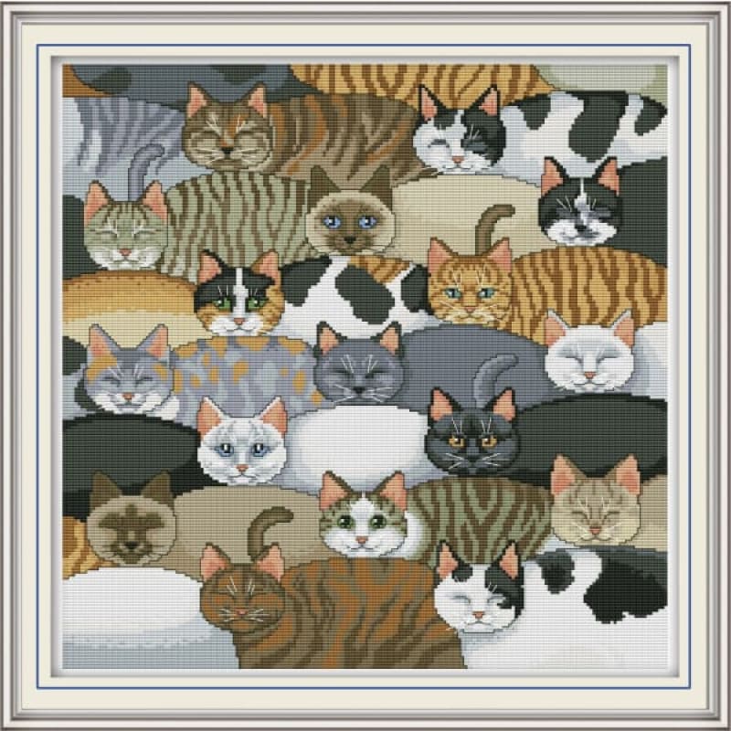 Cats – Needlework Kits - UK