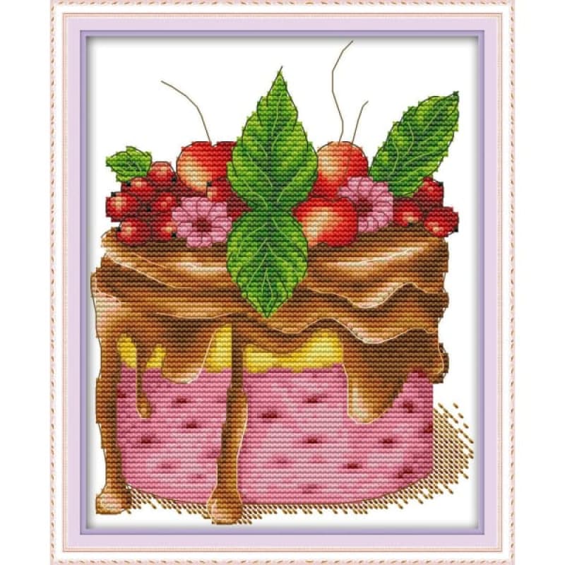 Chocolate cake – Needlework Kits - UK