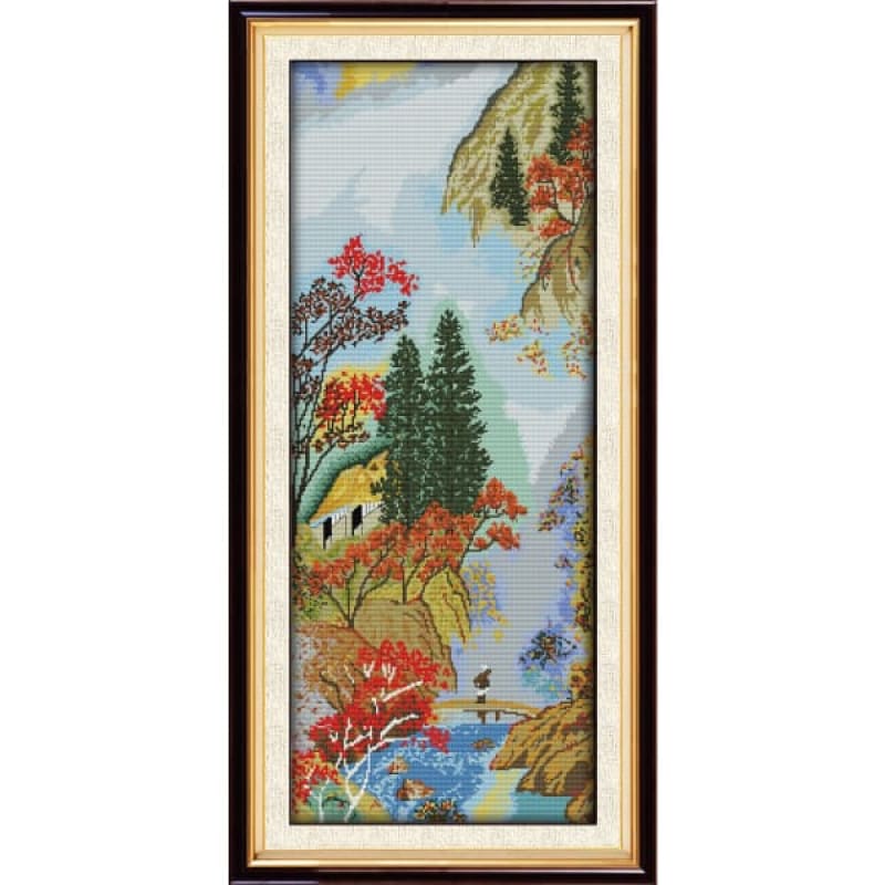 Cloud in the hills – Needlework Kits - UK