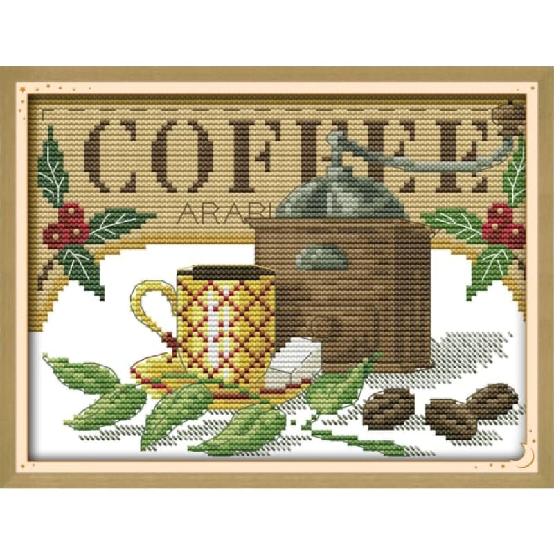 Coffee artistic conception (1) – Needlework Kits - UK
