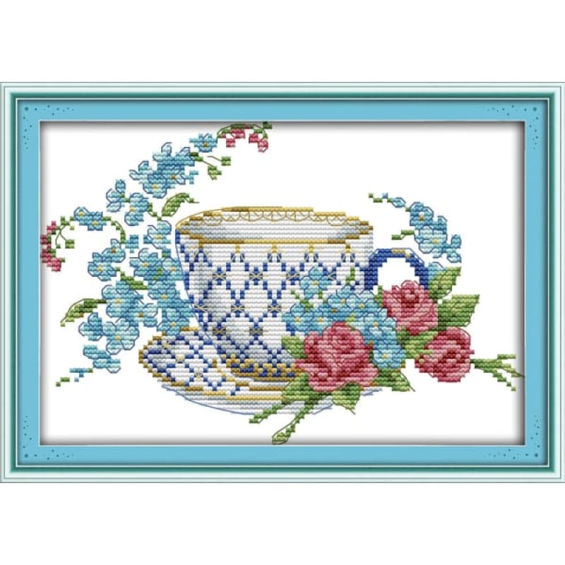 Coffee cup – Needlework Kits - UK