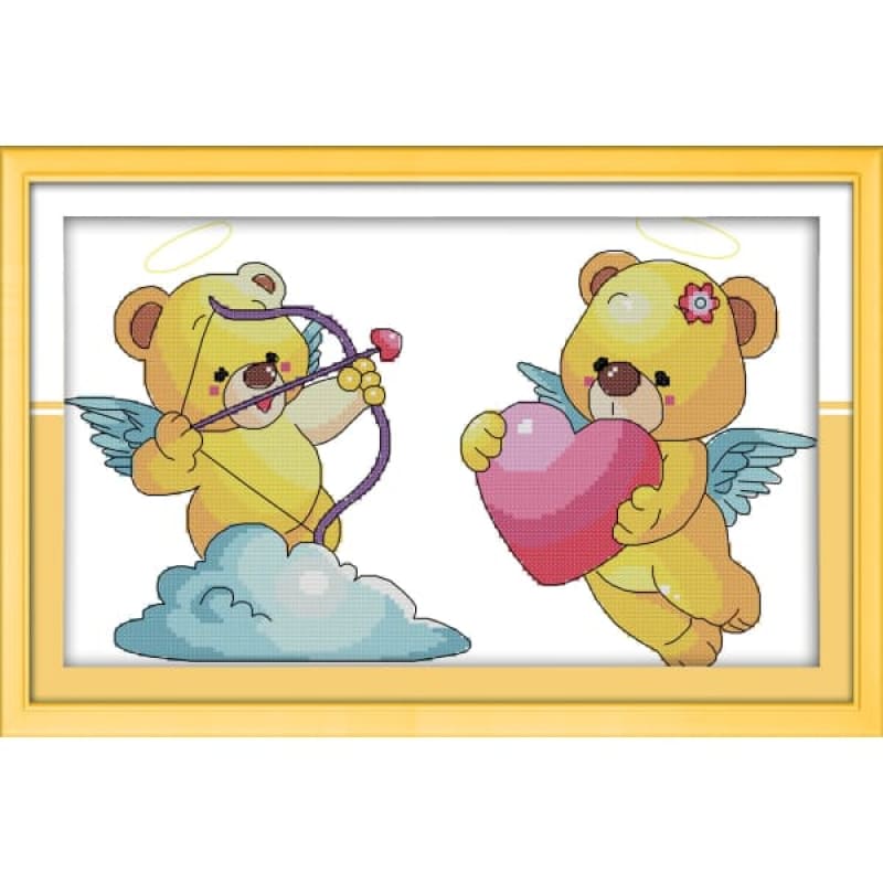 Cupid bear – Needlework Kits - UK