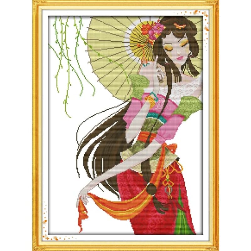 Dancing girl – Needlework Kits - UK