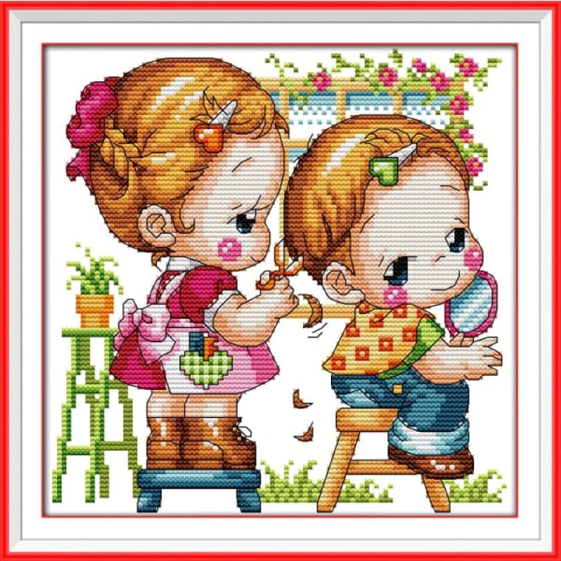 Design a hair-style – Needlework Kits - UK