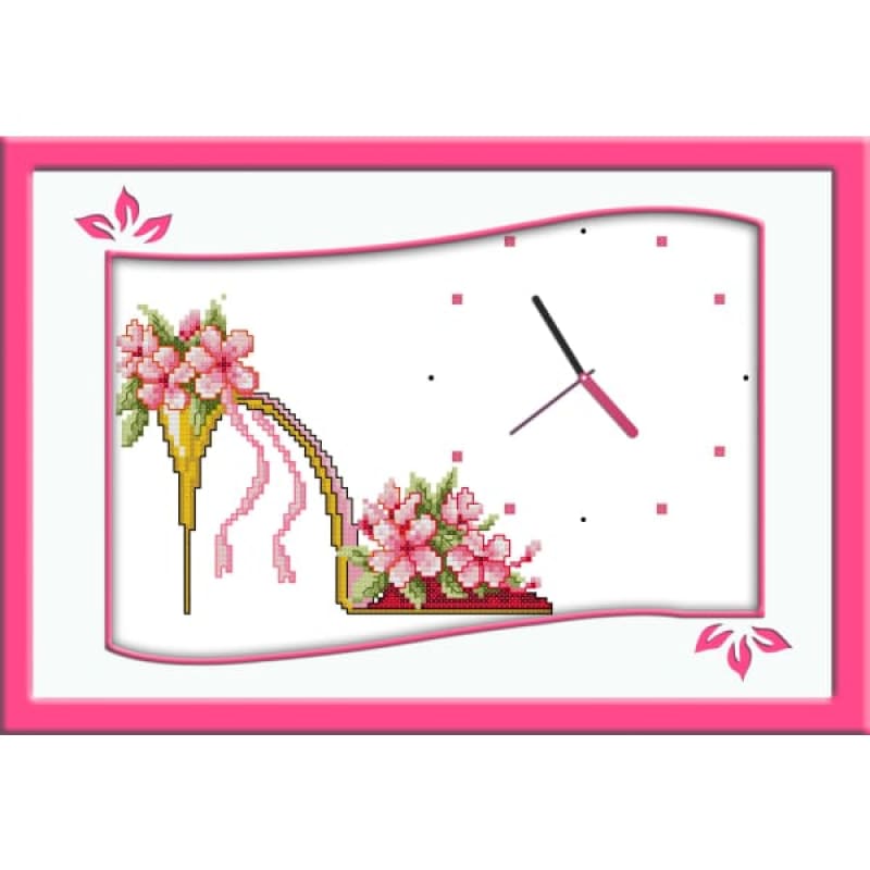 Flower high heels(1) – Needlework Kits - UK