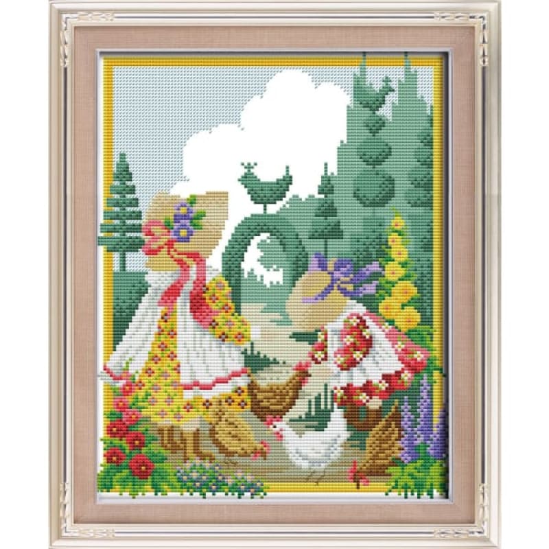 Four seasons girls 2 – Needlework Kits - UK
