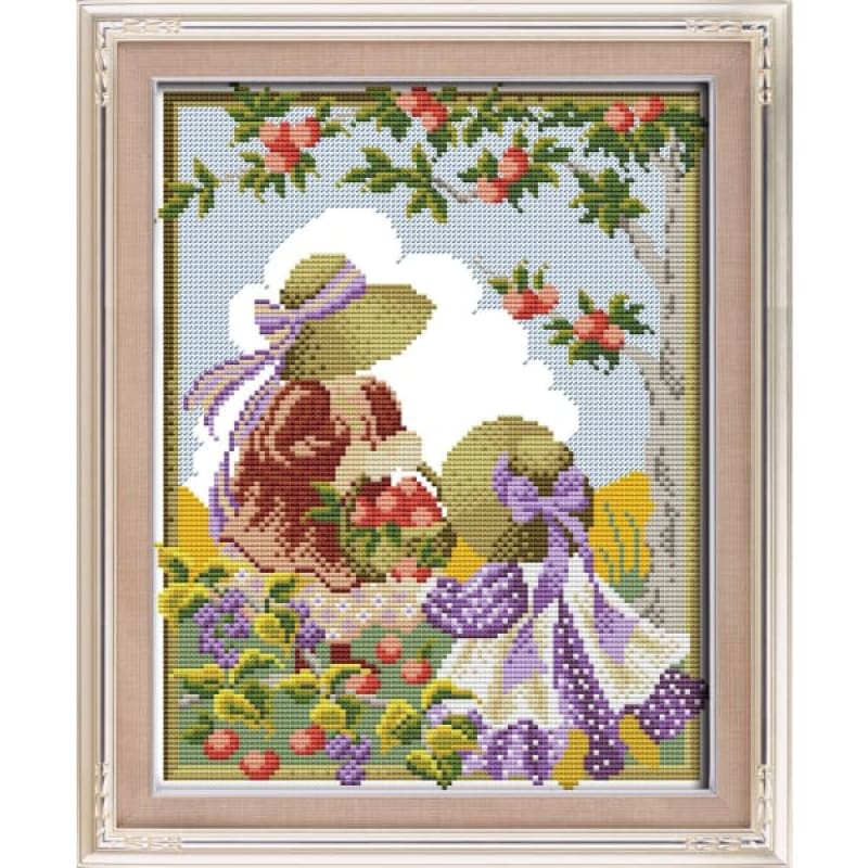 Four seasons girls 3 – Needlework Kits - UK