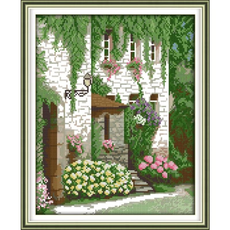 Front door scenery – Needlework Kits - UK