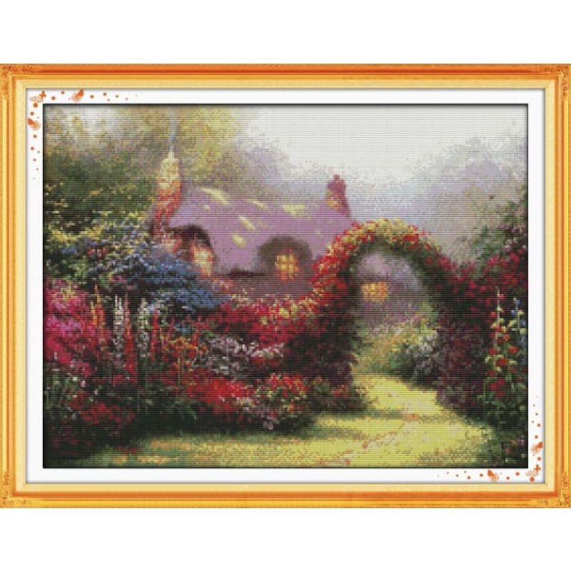 Garden cabin – Needlework Kits - UK