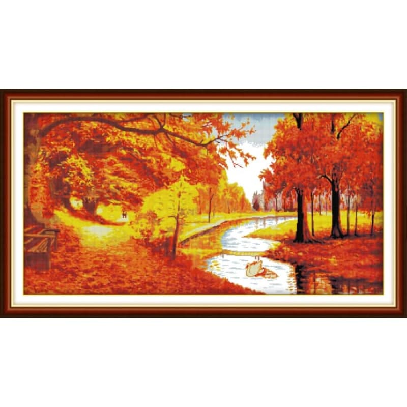 Golden autumn·good luck – Needlework Kits - UK