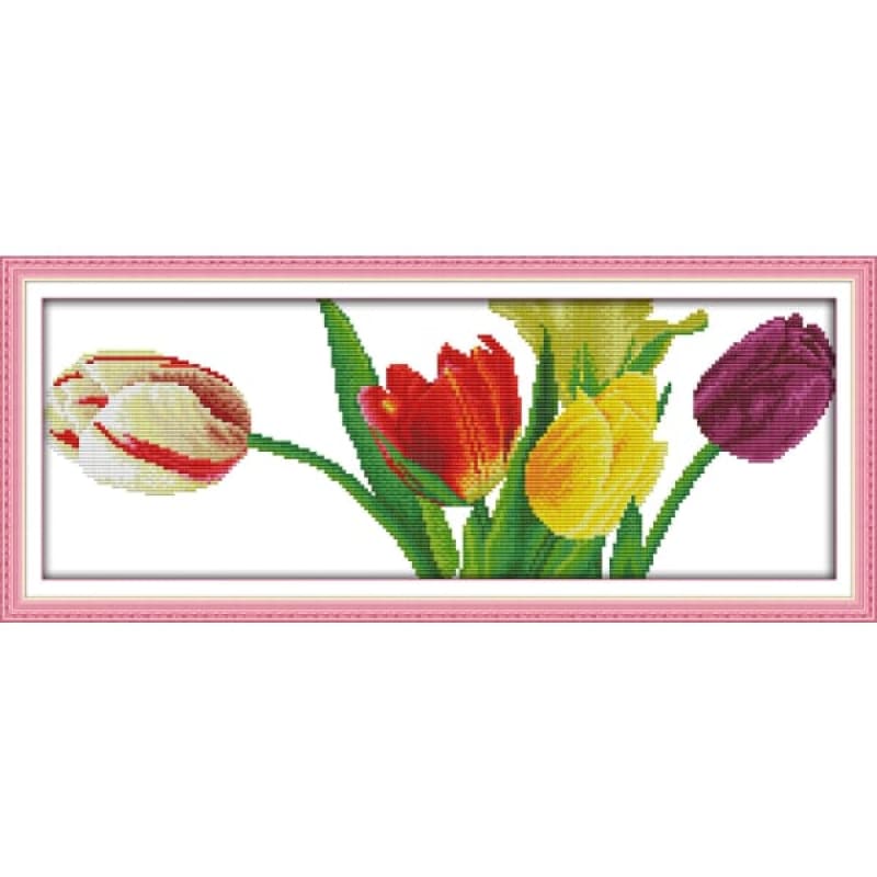 Gorgeous tulips – Needlework Kits - UK