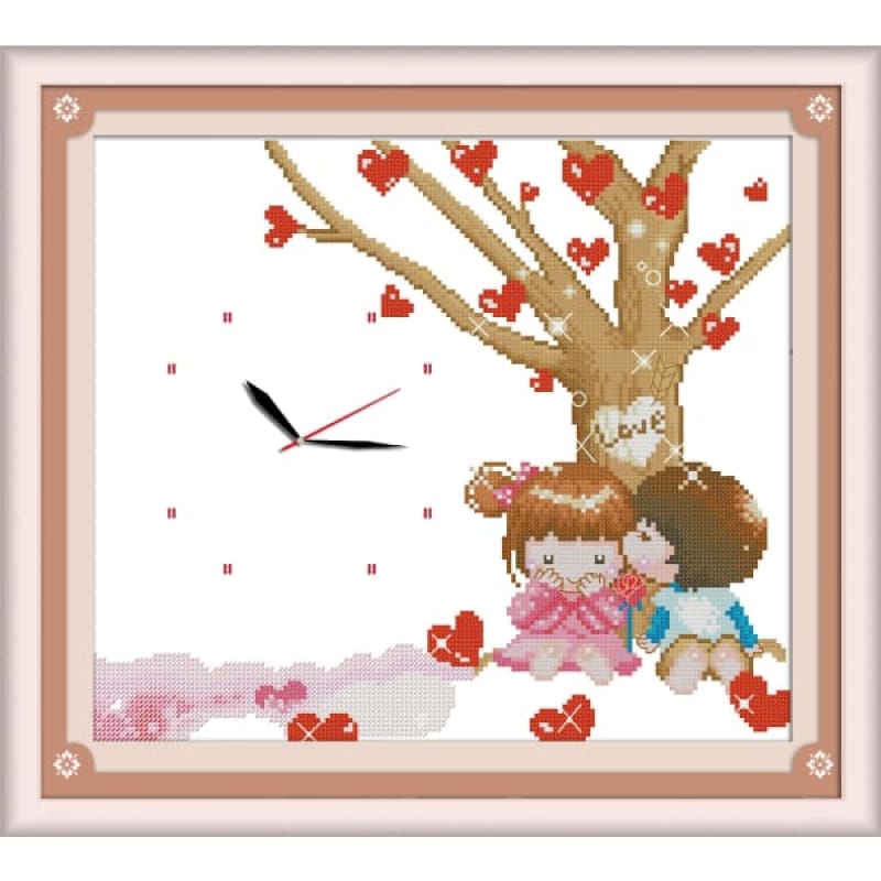 Heartfelt Wish(clock) – Needlework Kits - UK