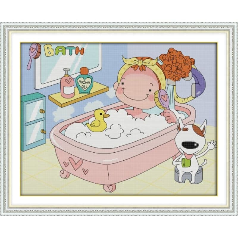 I love bathing – Needlework Kits - UK