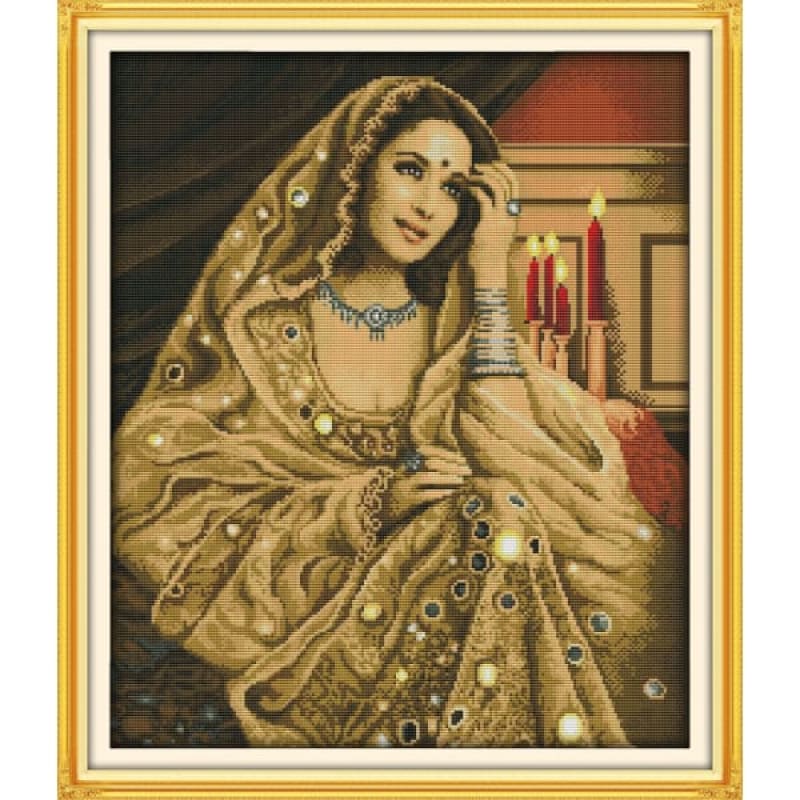 Indian beauty(2) – Needlework Kits - UK