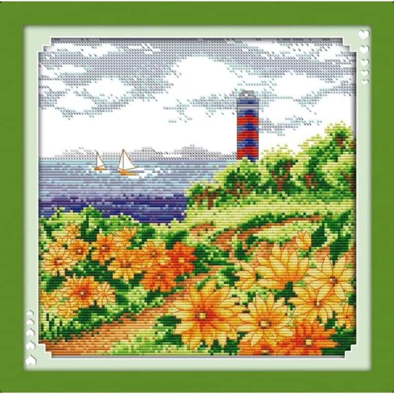 Korean view(2)Summer – Needlework Kits - UK