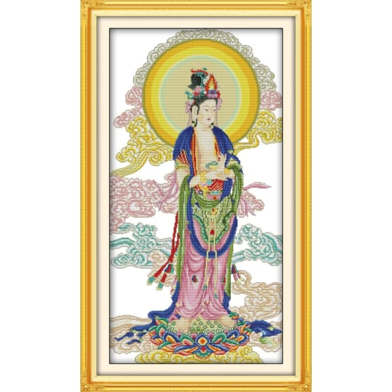 Order The Kwan-yin Cross Stitch Kits | Needlework Australia ...
