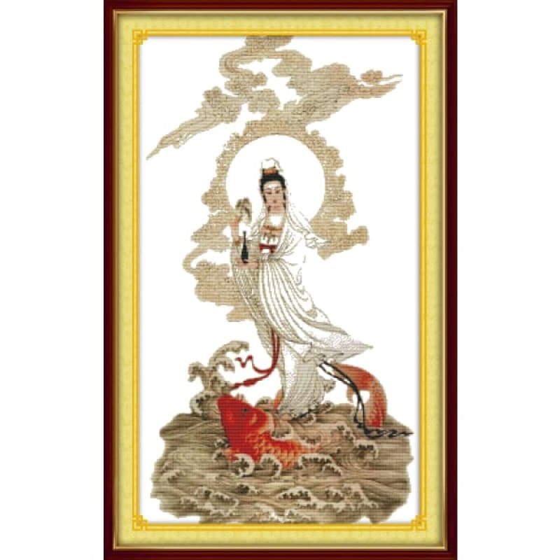 Kwan-yin icon – Needlework Kits - UK