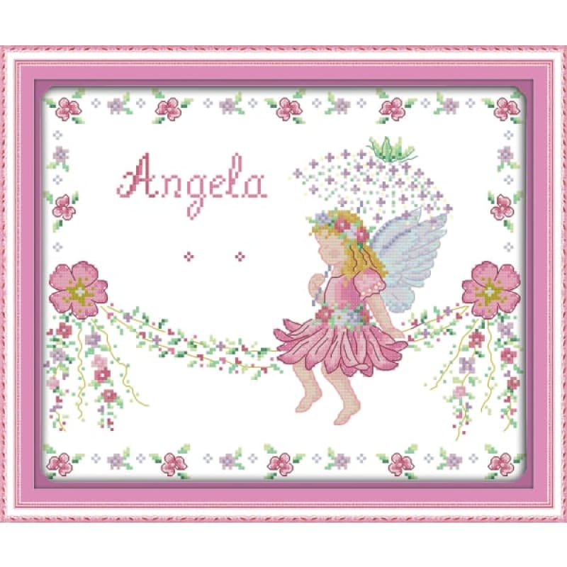 Little angel birth certificate (2) – Needlework Kits - UK