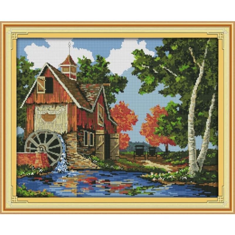 Log cabin (2) – Needlework Kits - UK