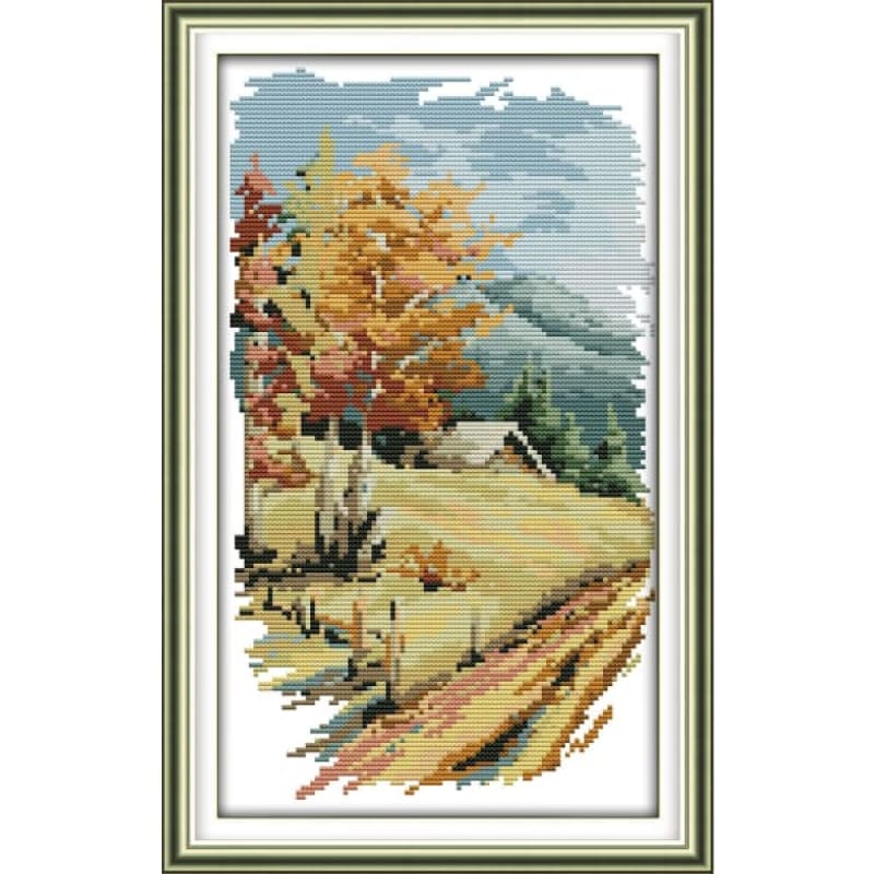 Long version of the four seasons, autumn – Needlework Kits - UK