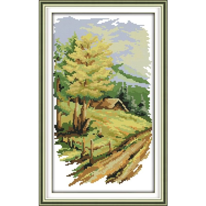 Long version of the four seasons, spring – Needlework Kits - UK