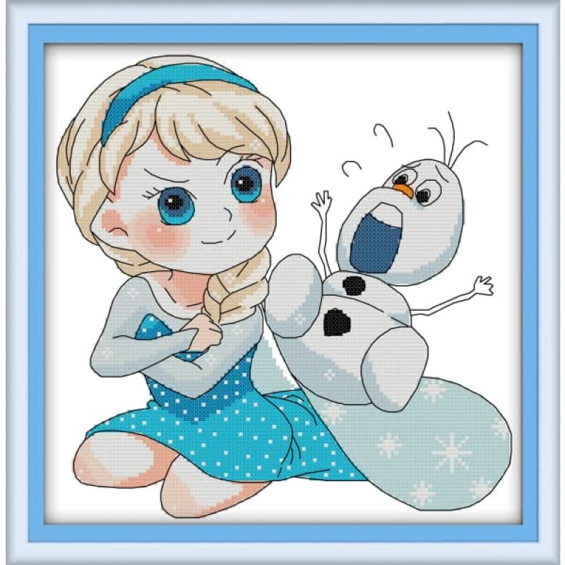 Lovely girl (2) – Needlework Kits - UK