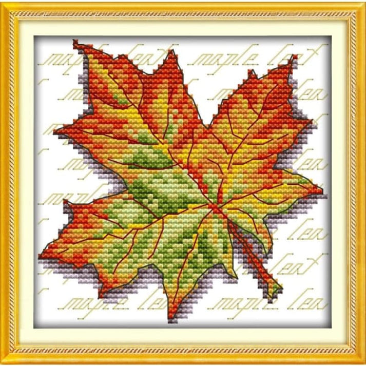 Maple leaf (2) – Needlework Kits - UK