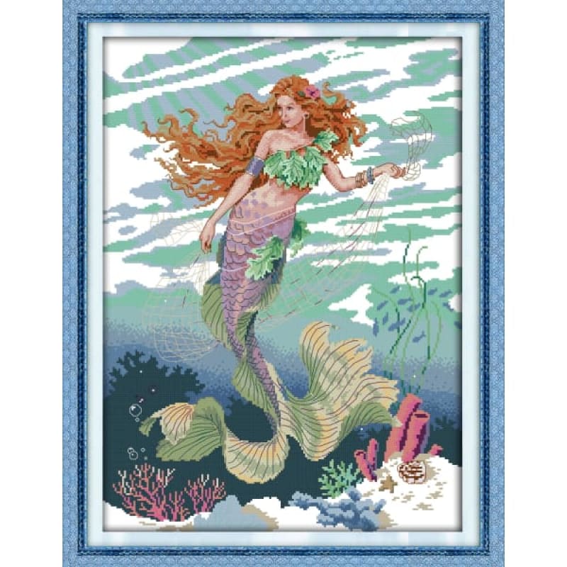 Mermaid (5) – Needlework Kits - UK