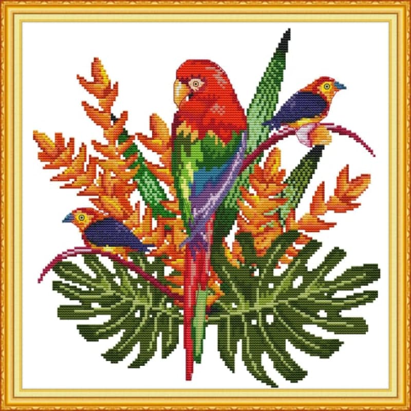 Parrot 4 – Needlework Kits - UK