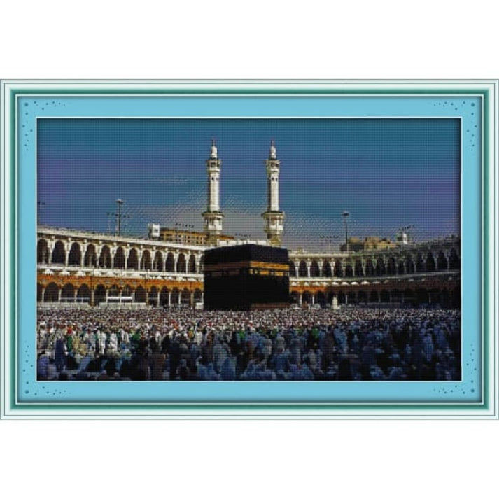 Buy The Pilgrimage to Mecca Cross Stitch Kits – Needlework Kits - UK